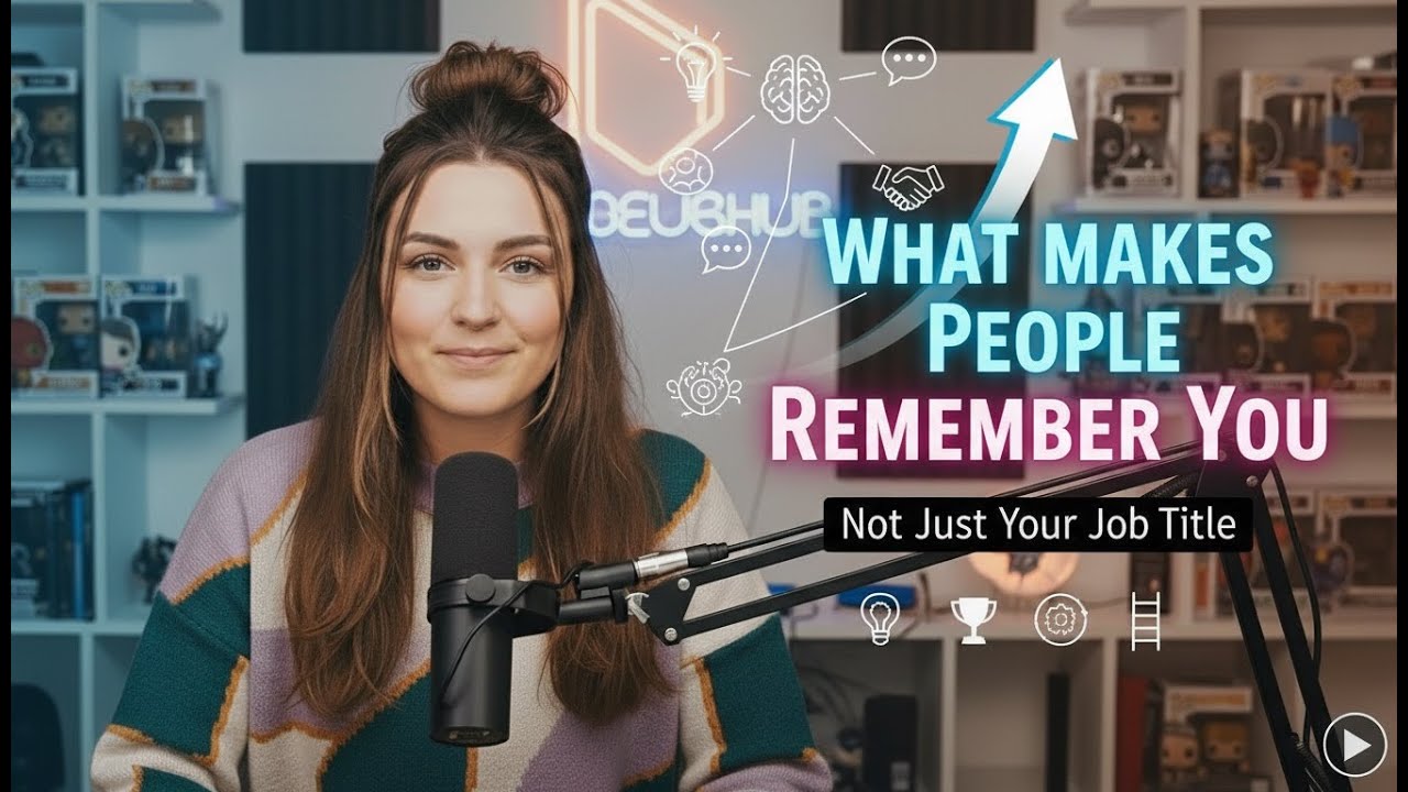 What Makes People Remember You, Not Just Your Job Title - YouTube