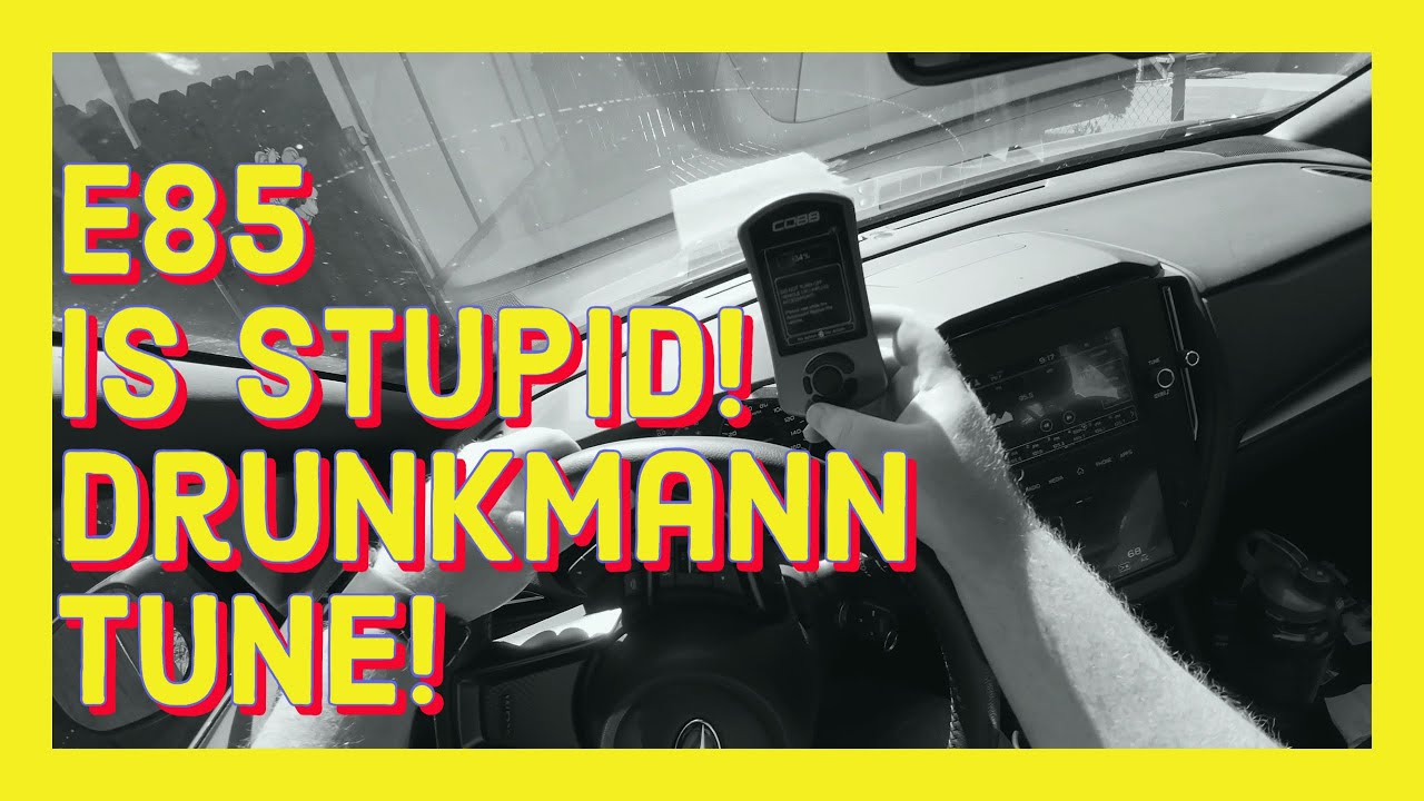 E85 is stupid! 22 WRX Drunkmann E85 tune! - YouTube