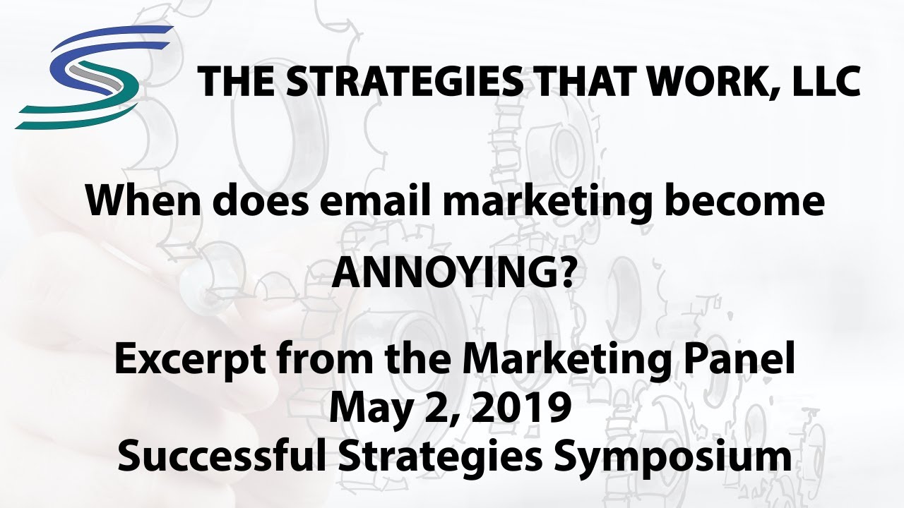 When does email marketing become ANNOYING? How many emails are too many ...