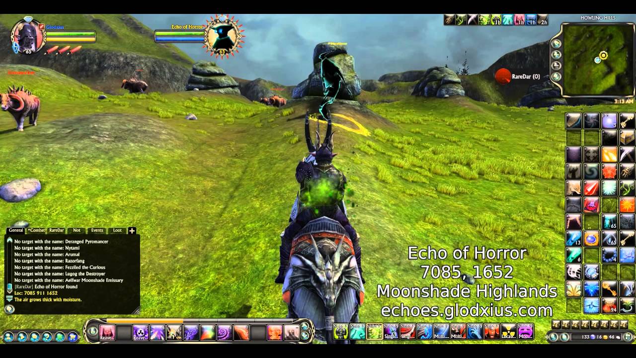Rift - Moonshade Highlands Rare Mob - Echo of Horror - YouTube