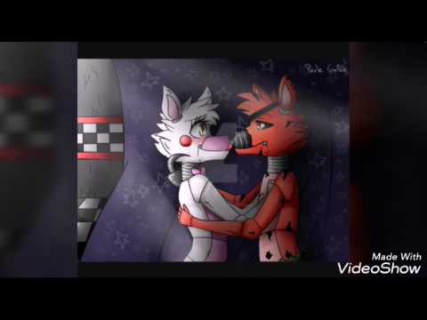 Nightmare foxy X mangle - YouTube