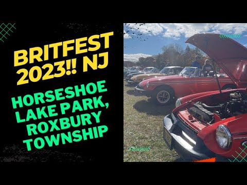 BRITFEST (British Cars) 2023 | Succasunna, NJ (4K Video) What a nice ...