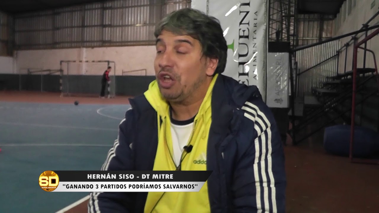 Hernán Siso, el DT de Mitre Handball de damas y caballeros que tienen ...