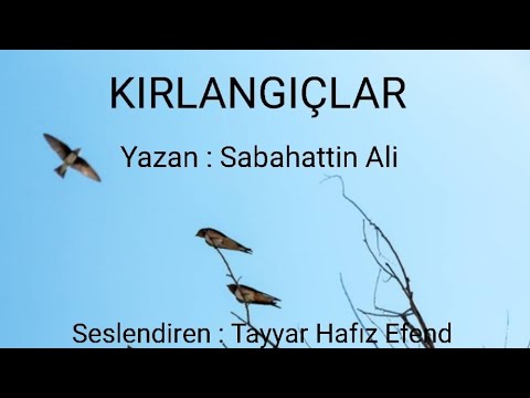 Sabahattin Ali-Değirmen-Kırlangıçlar #seslikitap with #Masâr #okumak #aşk #dinlemek #oku #foryou