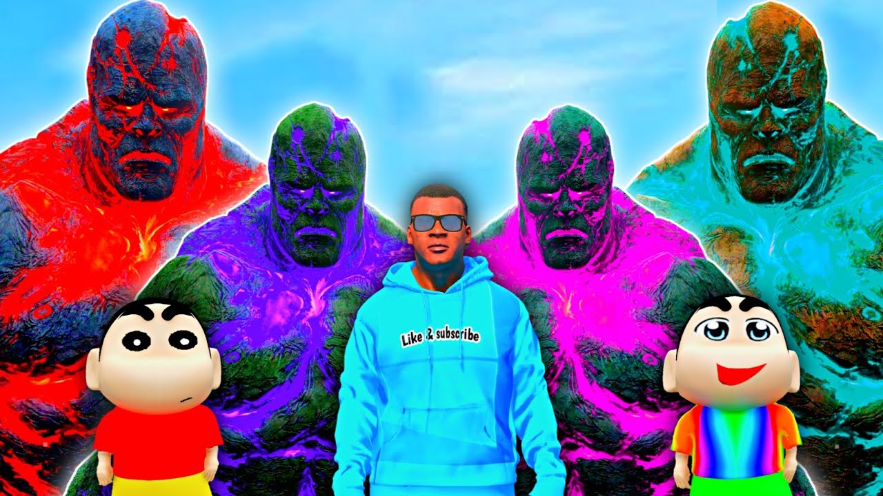FRANKLIN FOUND BIGGEST GOD TITAN IN GTA 5 ! (GTA 5 mods) - YouTube