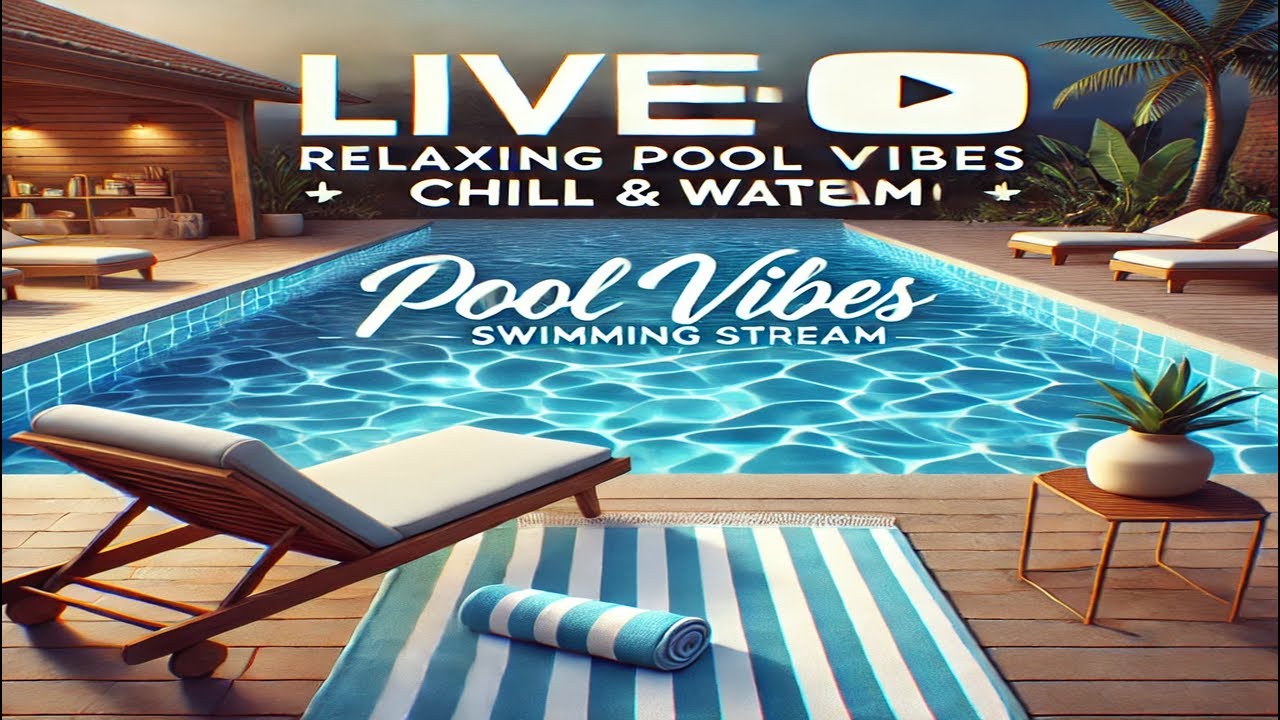🏊‍♂️ LIVE: Relaxing Pool Vibes & Swimming Stream 🌊 Chill & Watch! - YouTube