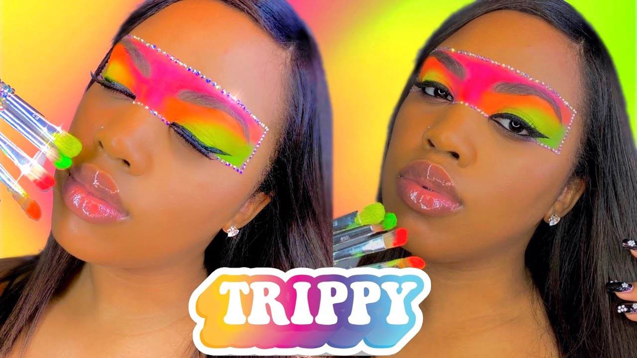 TRIPPY MAKEUP | CREATIVE MAKEUP LOOK - YouTube