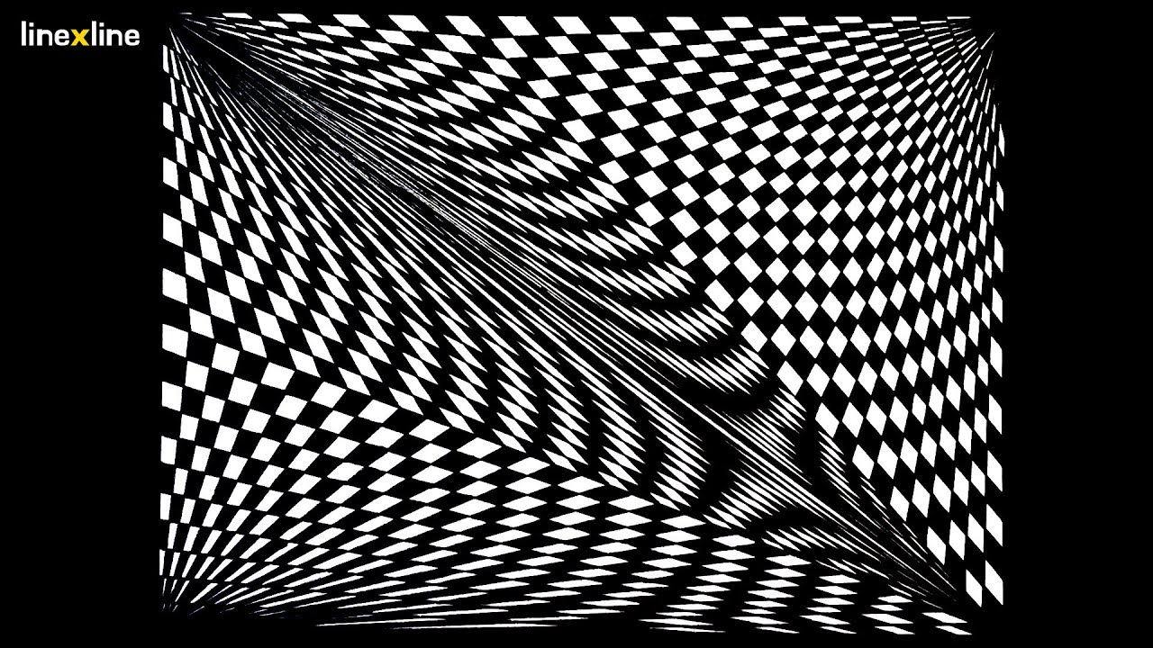 [OP ART] How to draw optical illusion art | Geometric art #047 - YouTube