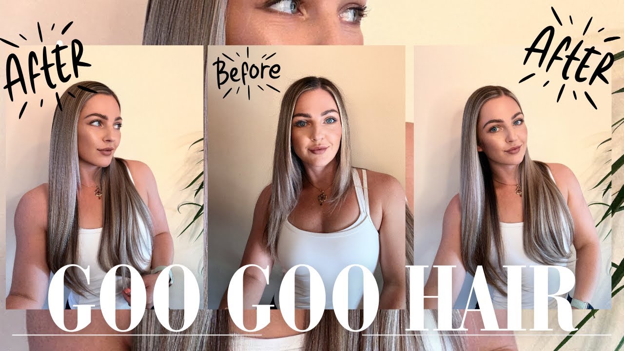 GOO GOO Anniversary 🎉 How to Apply Seamless Clip-In Hair Extensions ...