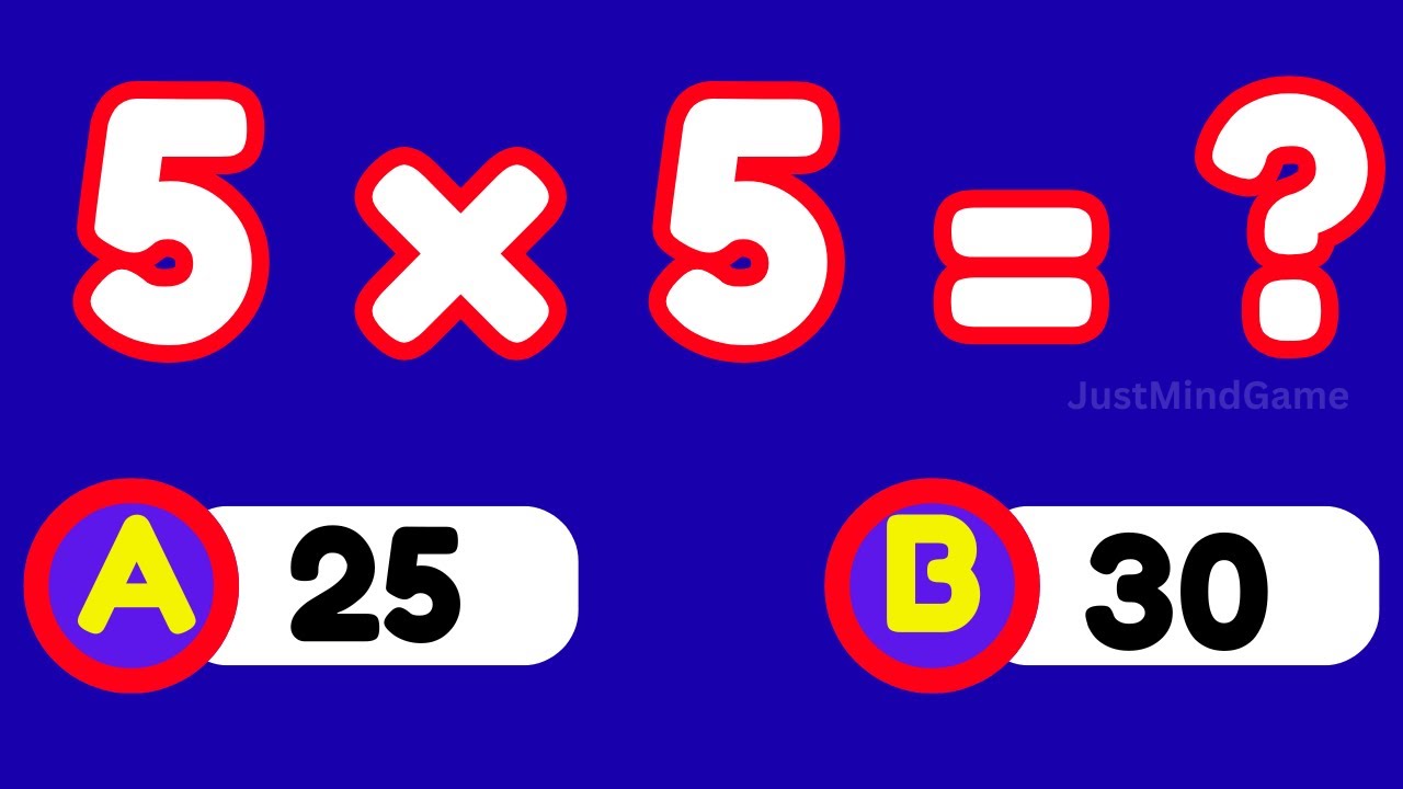 ITS MATH TIME PART 2 #mathpuzzle || JustMindGame || - YouTube