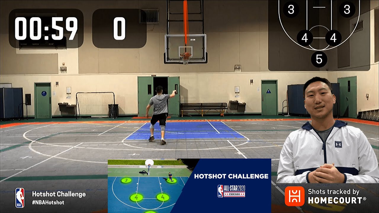 NBA HOTSHOT CONTEST!!! - YouTube