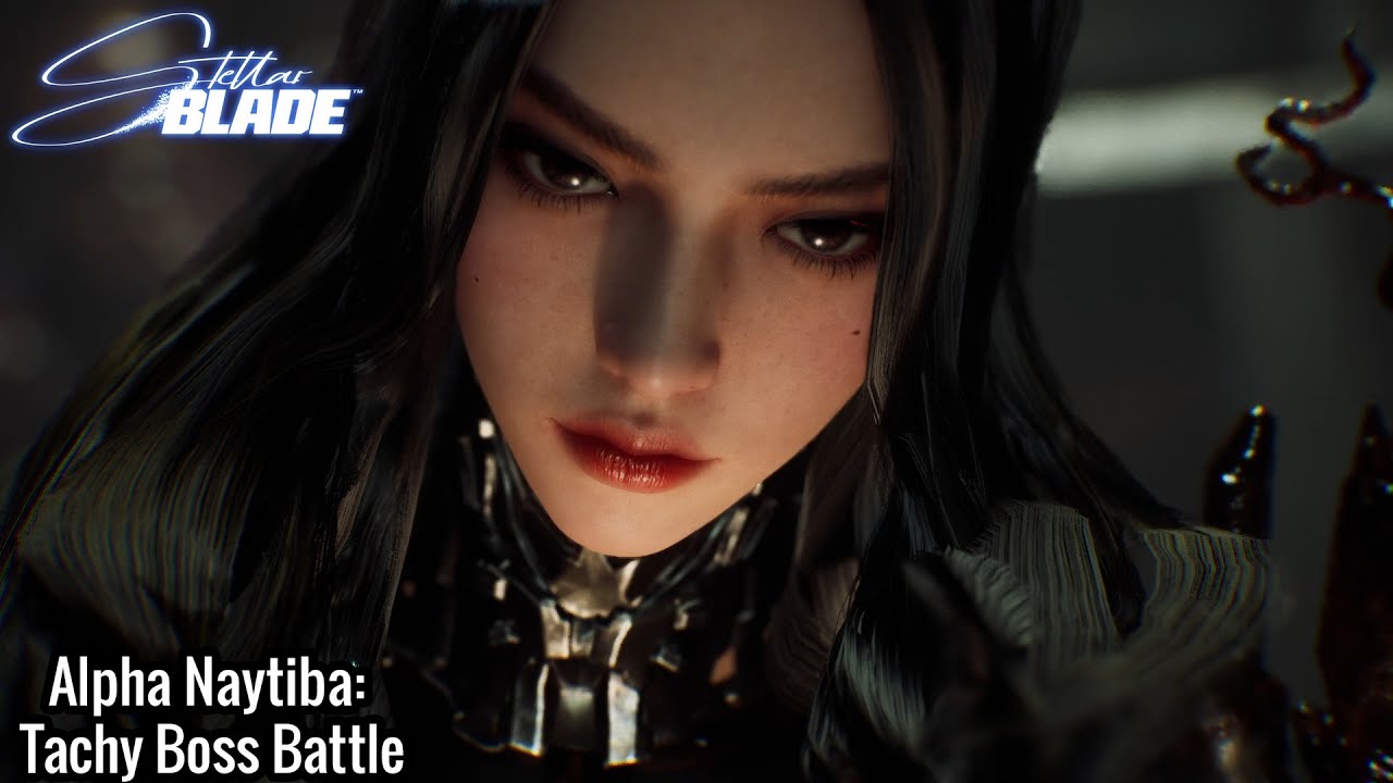 Stellar Blade | Alpha Naytiba: Tachy Boss Battle - YouTube
