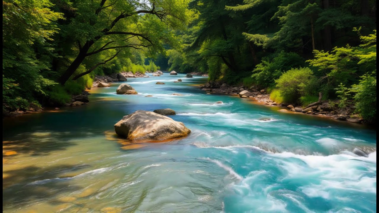Crystal Stream Bliss for Rest and Relaxation - YouTube