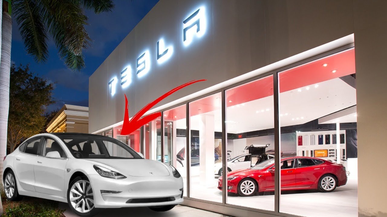 DUMPSTER DIVING TESLA DEALERSHIP!! WE FOUND...... - YouTube