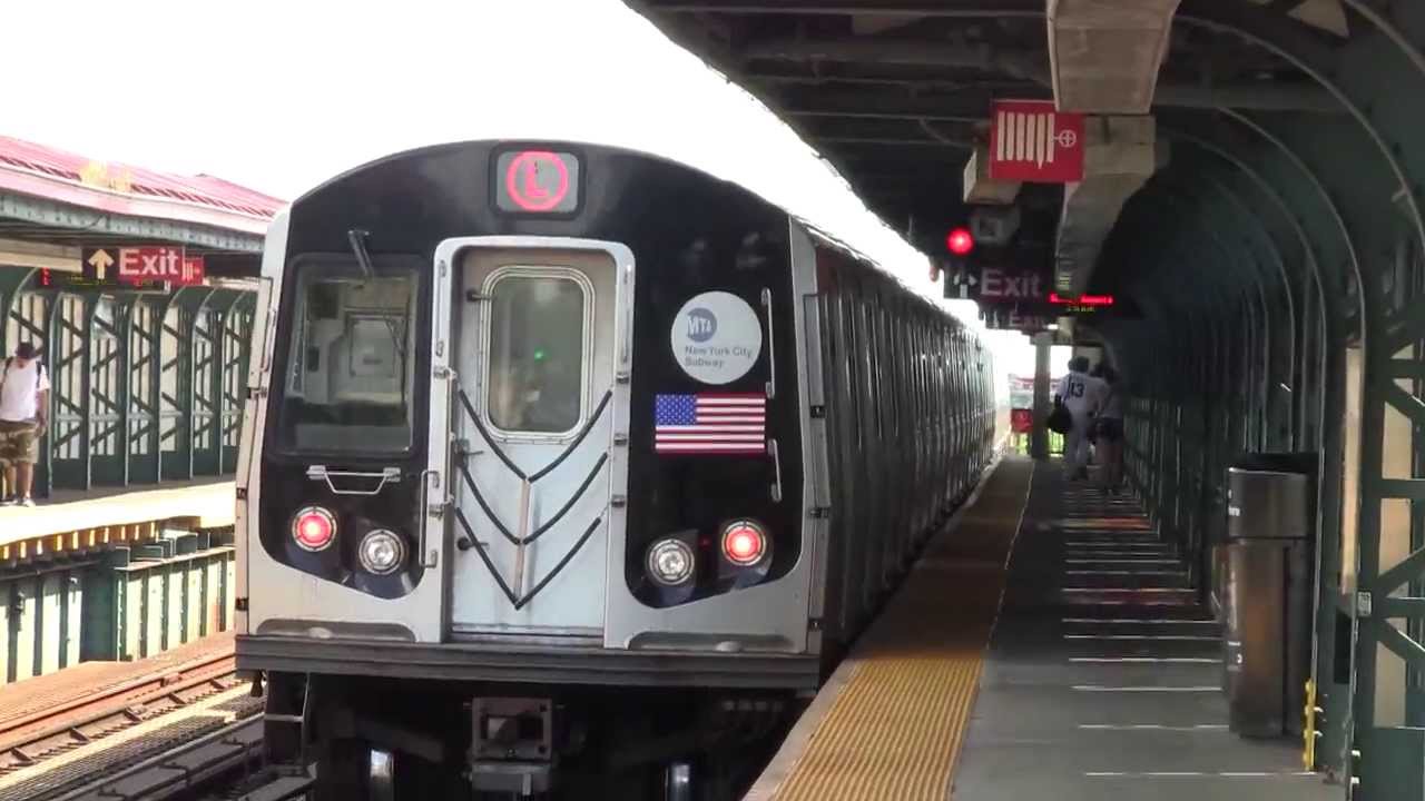 R143 L Train Leaving Sutter Avenue - YouTube