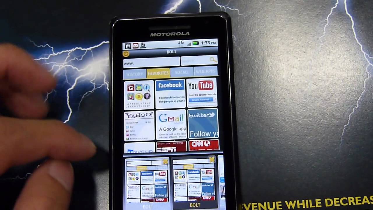 Bolt Browser for Android hands-on - YouTube