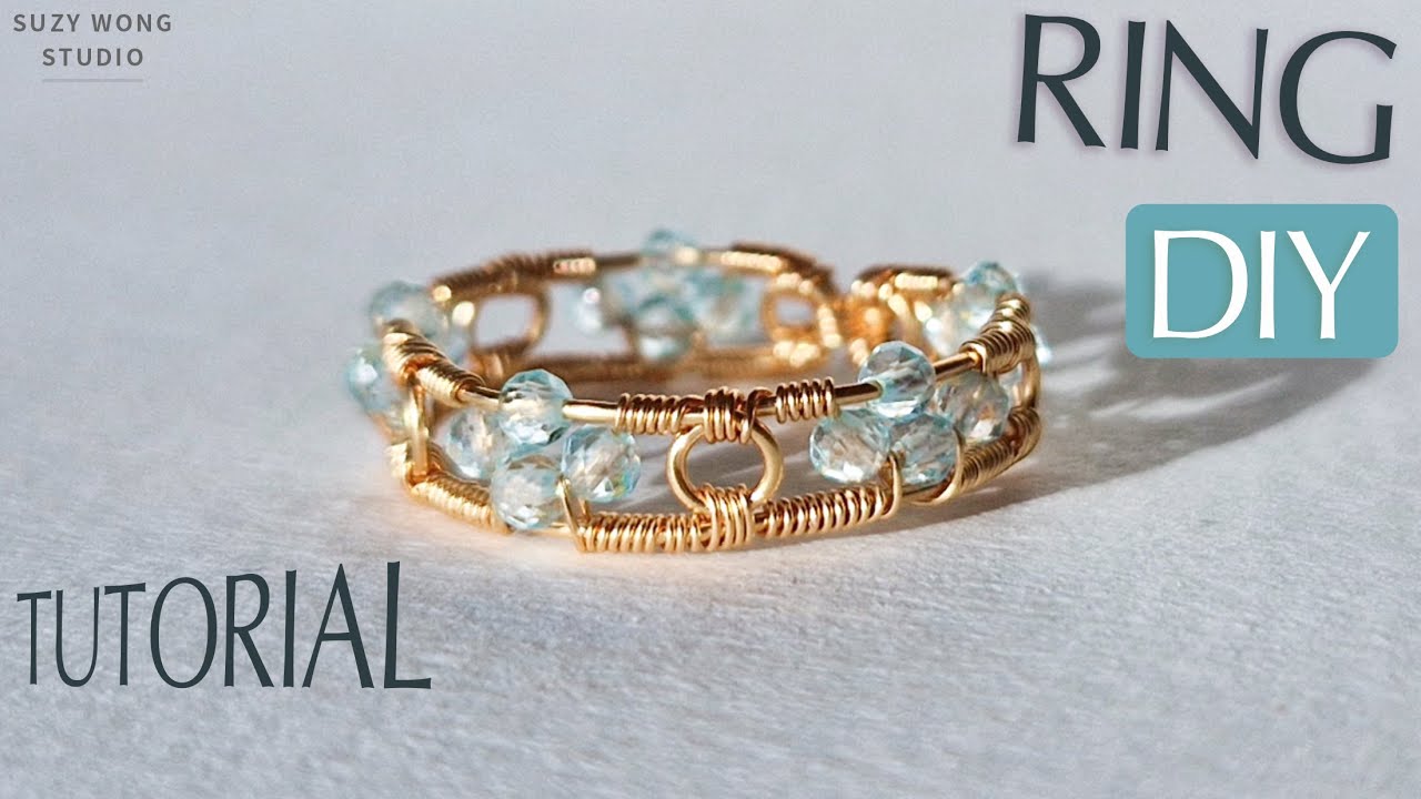 Flower Wire Wrap Ring Tutorial| Easy Ring| DIY Ring| DIY Jewelry| How ...