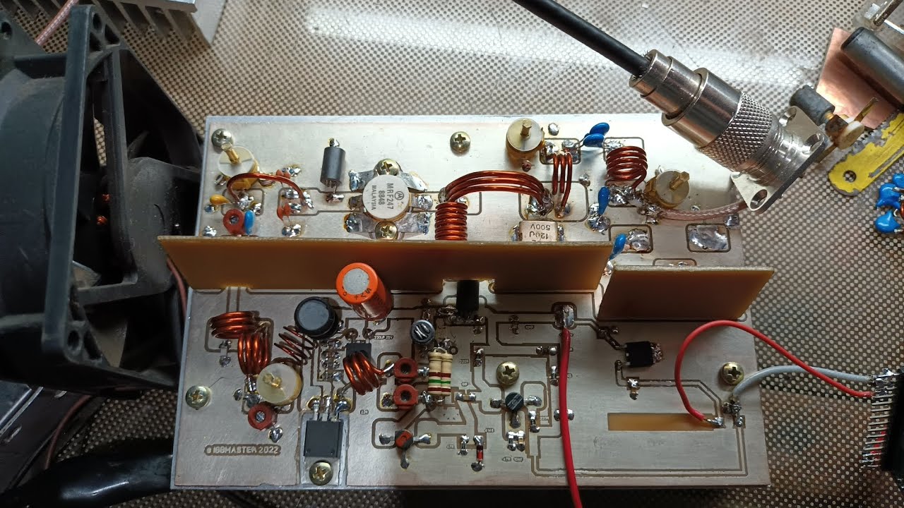 Como montar um transmissor FM de 80W para PLL veicular - passo a passo ...