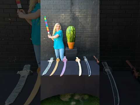 Which Katana is the Sharpest? ⚔️