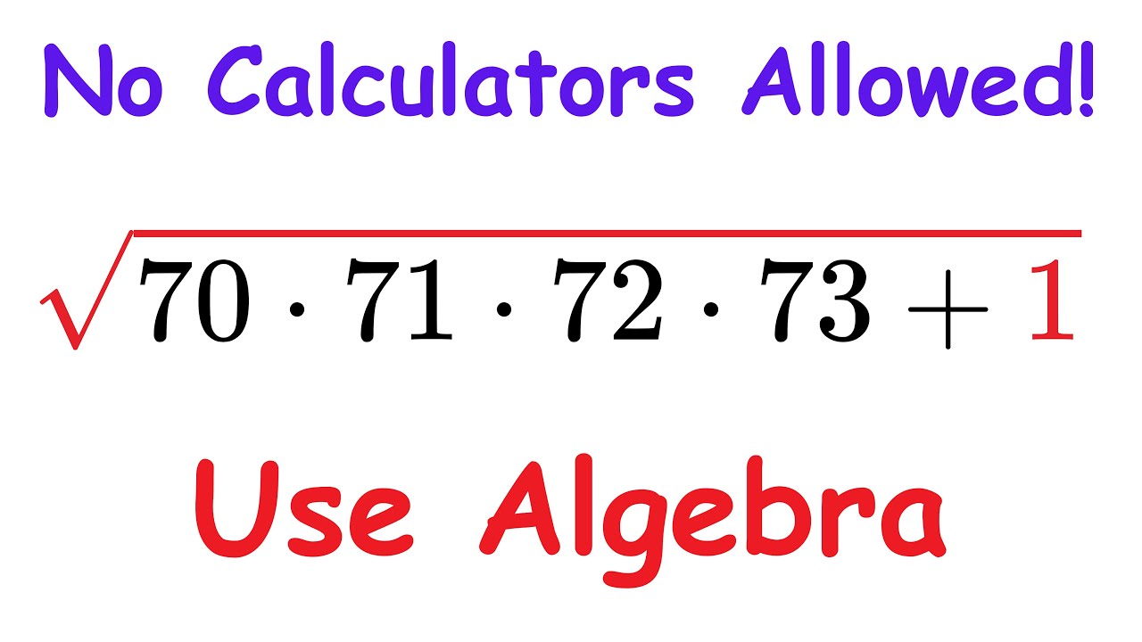 Nice Math Trick Question | Math Olympiad - YouTube