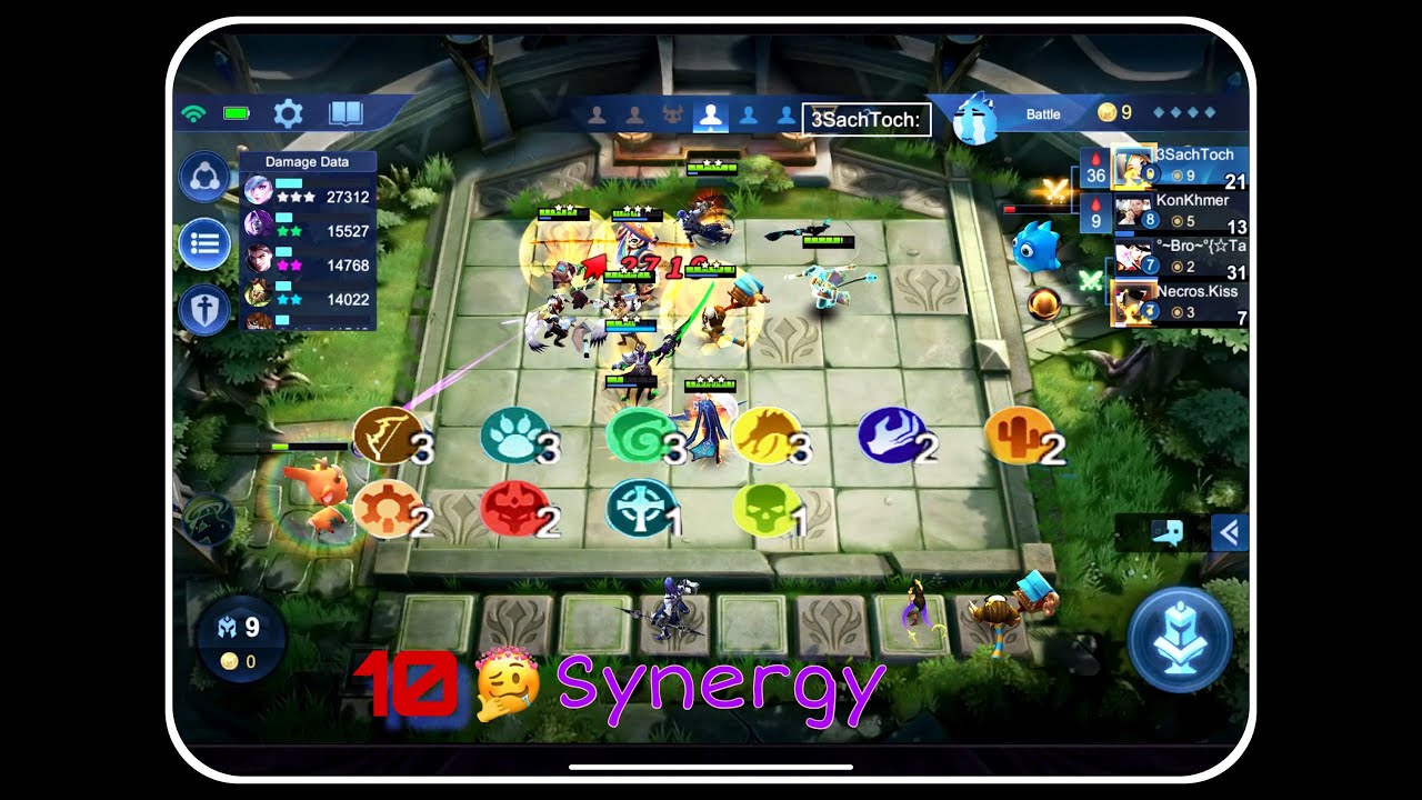 10 SYNERGY 🤤 BEST SYNERGY RIGHT NOW - MAGIC CHESS STRATEGY - MOBILE ...