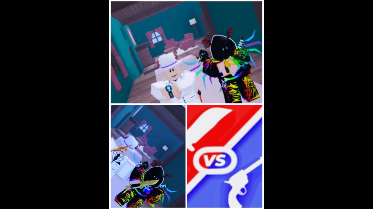 Playing ROBLOX Murder Vs Sheriff - YouTube