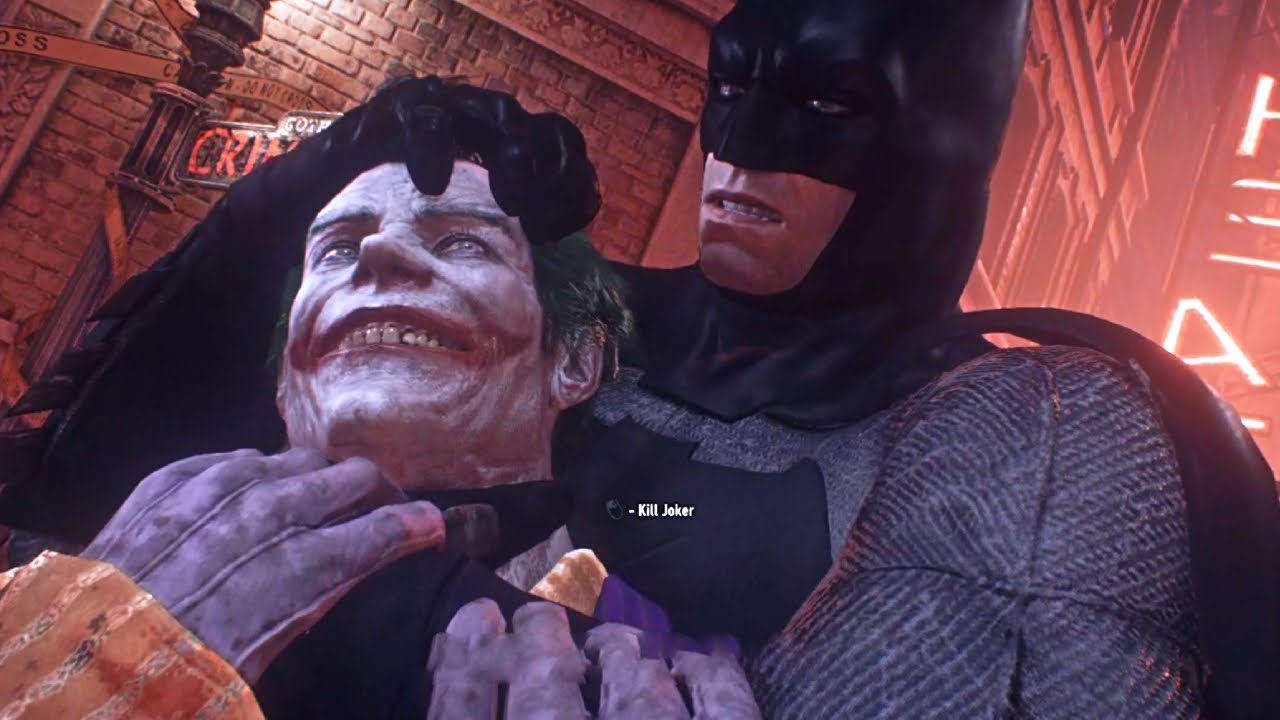 Batman Unalive Joker by Snapping his NECK (Chicken NOISE) - Batman ...