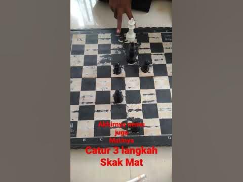 Catur Tiga ( 3 ) langkah Skak Mat - YouTube