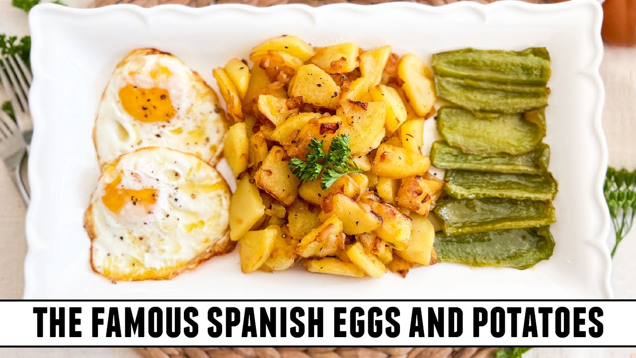 The FAMOUS Spanish Eggs with Potatoes & Peppers | A Dish Fit for ...