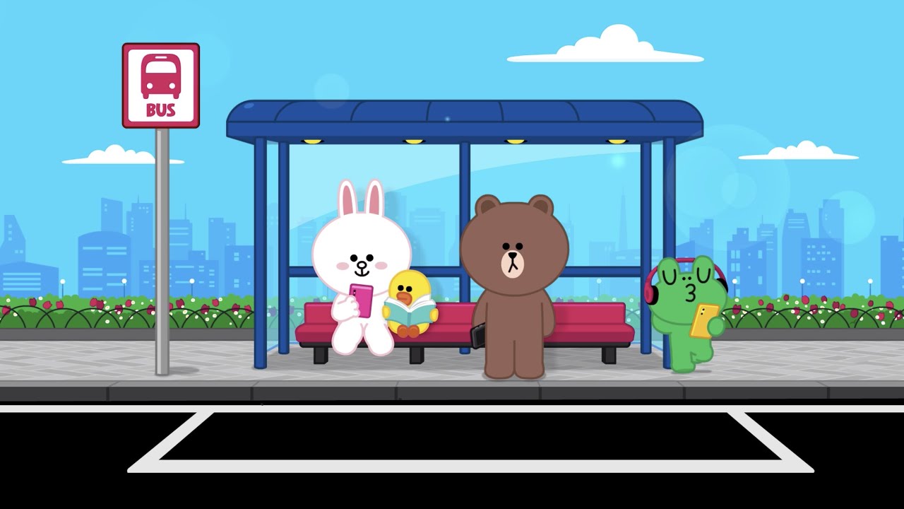 LINE FRIENDS sticker now on TikTok and join the challenge! / BROWN ...