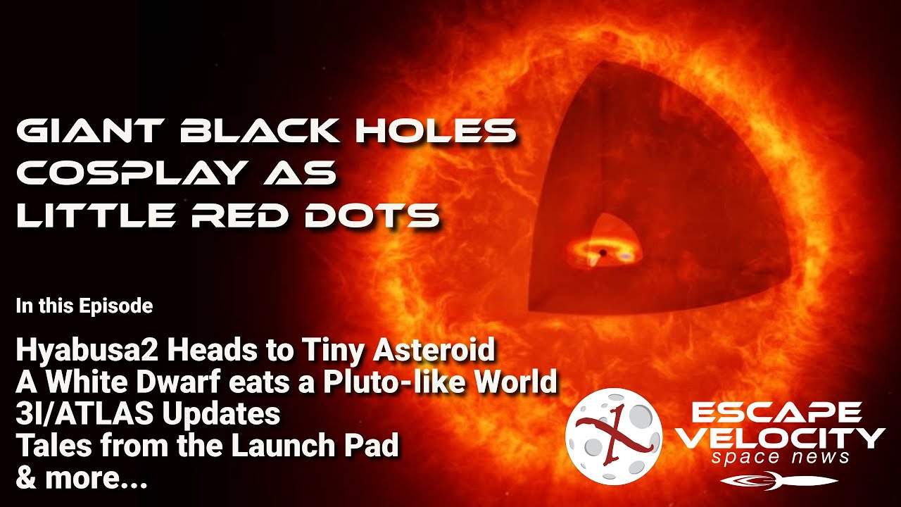 Giant Black Holes Cosplay as Little Red Dots - YouTube