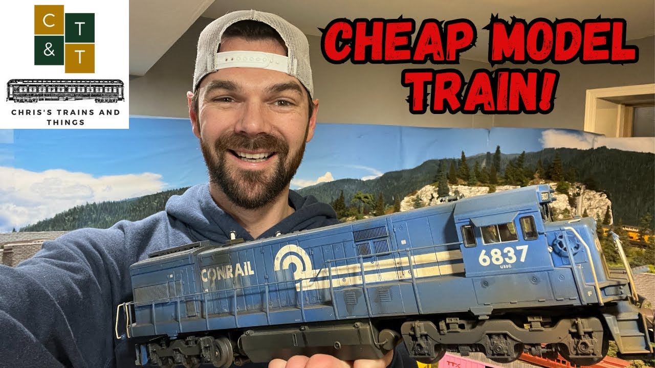 Cheap Model Train! | Lionel U30C! - YouTube