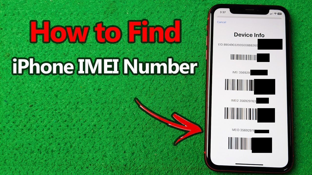 How to Find iPhone IMEI Number | Full Guide - YouTube