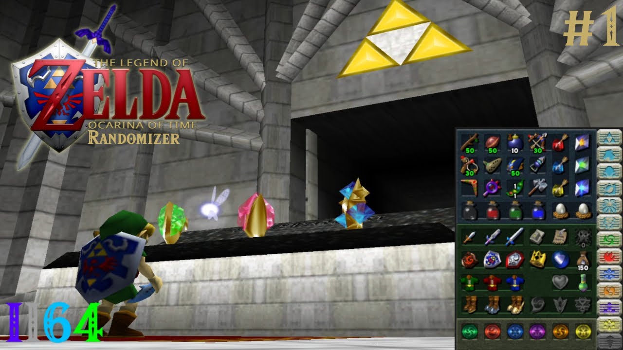 TLOZ - Ocarina Of Time Randomizer #1 [First Ever Randomizer For OOT ...
