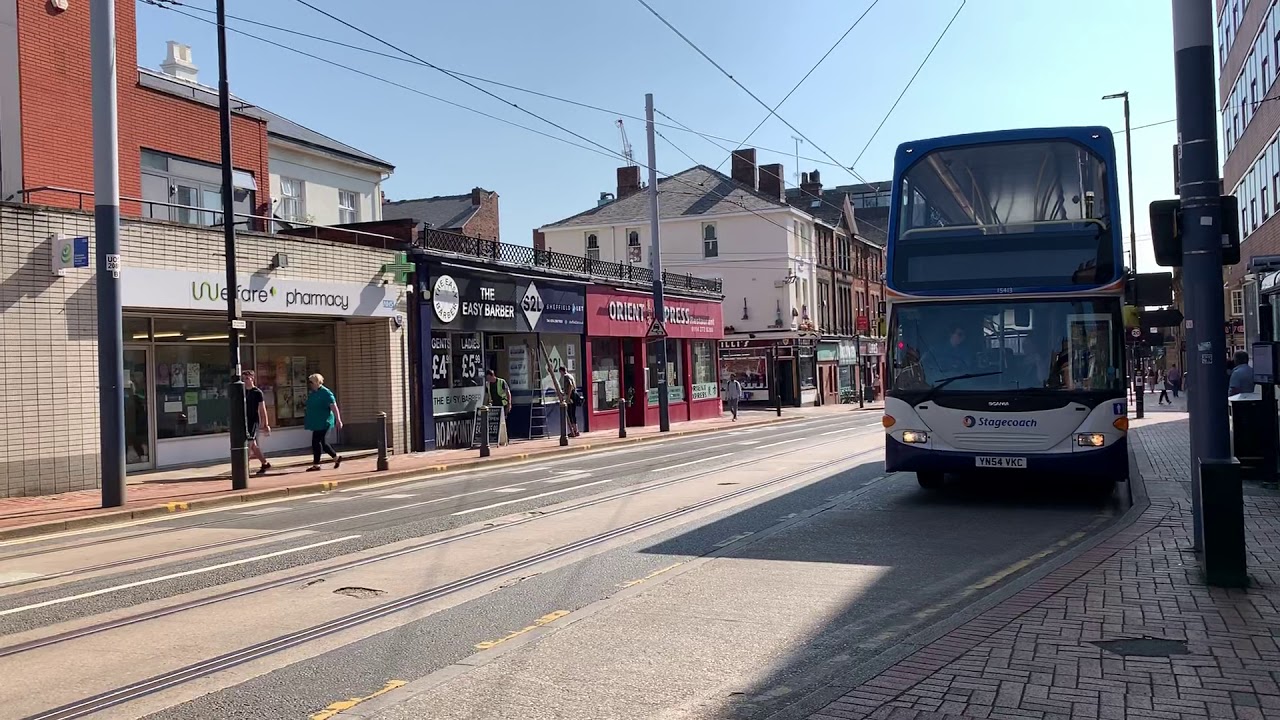 Stagecoach Bus Chesterfield 15413 On Loan To Sheffield On BL3 From ...