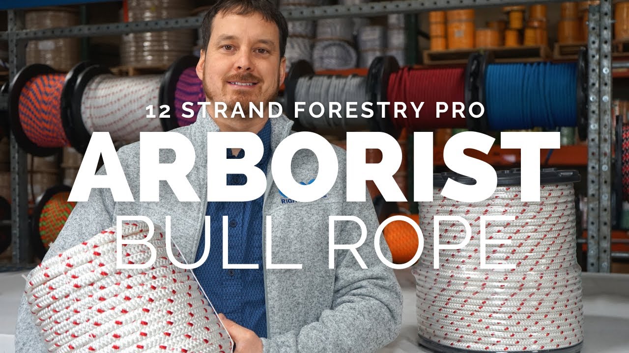 12 Strand Forestry Pro | Arborist Bull Rope | Rigging Rope | Arborist ...