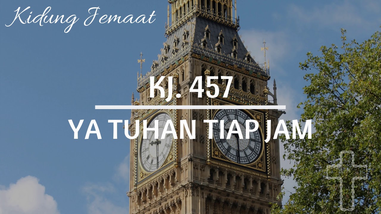 KJ. 457 YA TUHAN TIAP JAM | INSTRUMENTAL - YouTube