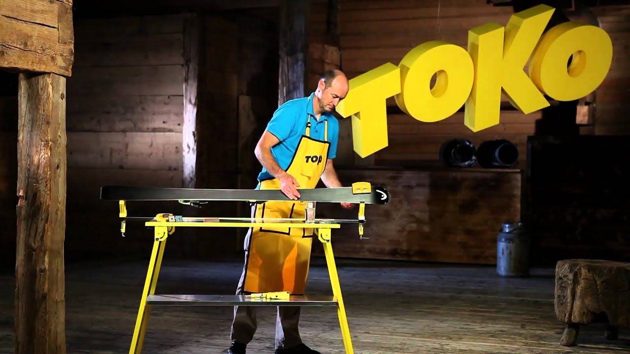 Tuning: Side edge preparation using Edge Tuner / Ergo Race - YouTube