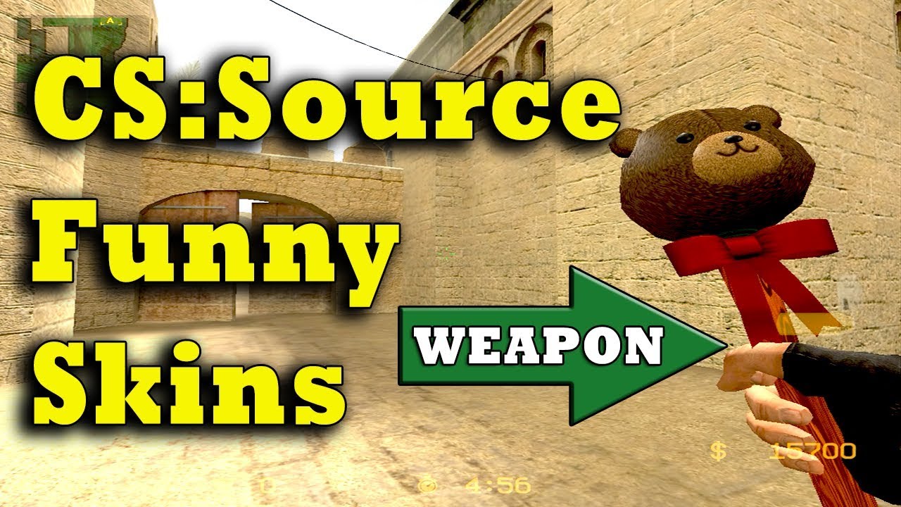 Counter-Strike Source Funny Weapon Skins - YouTube