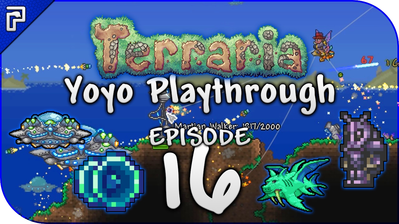 Terraria 1.3.4 Let's Play | Fishron, Armour & EPIC Progress! | Yoyo ...