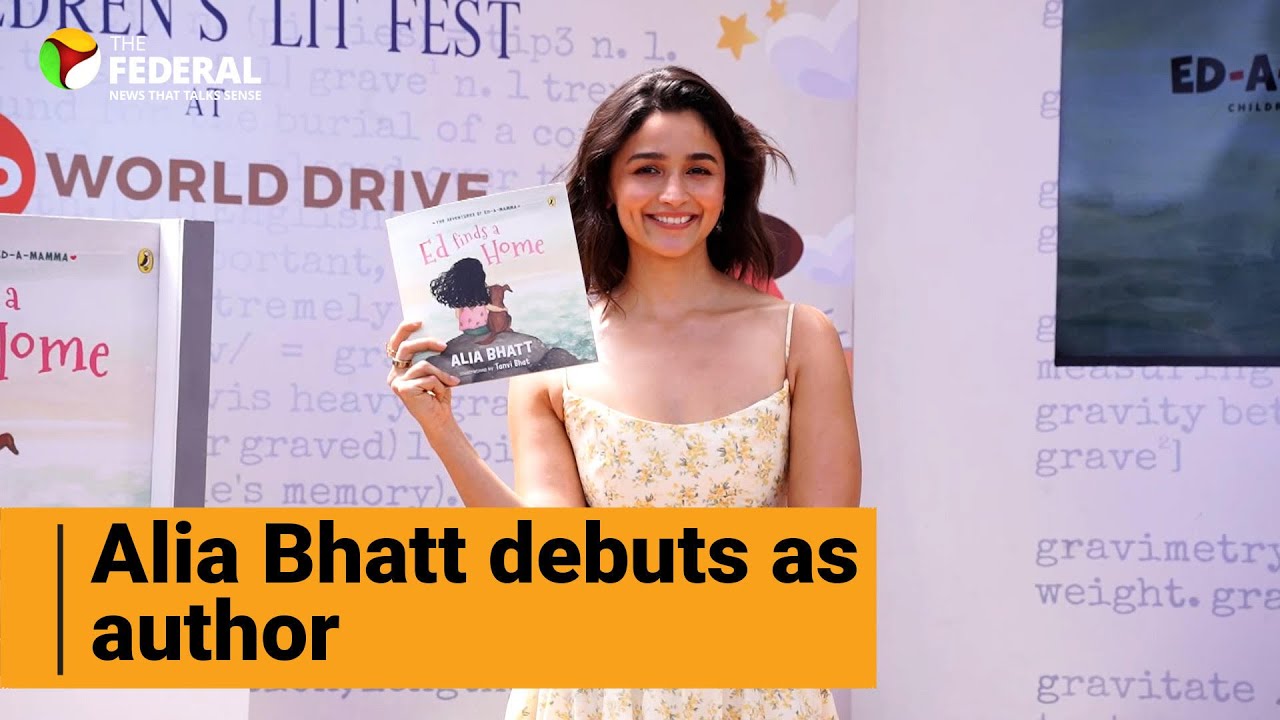 Alia Bhatt launches her first children's picture book, 'Ed Finds a Home ...