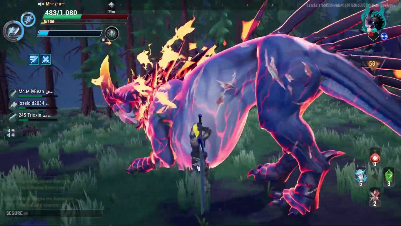 Dauntless 64 Embermane Fervesangue - YouTube