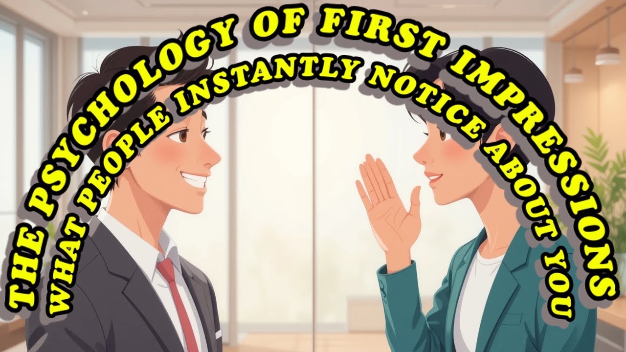 The Psychology of First Impressions – What People Instantly Notice ...
