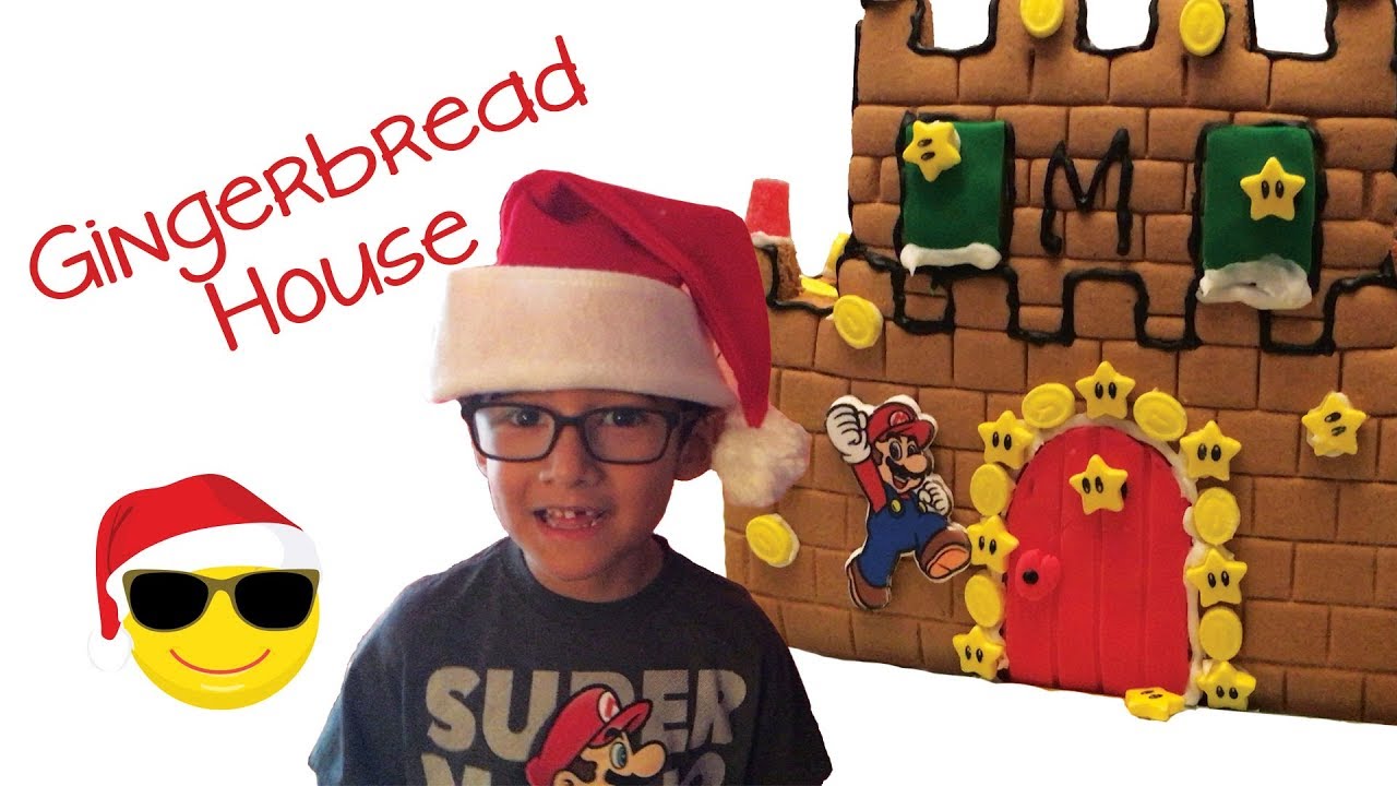 Noah's World: Super Mario GingerBread House!!!! + Tooth Fairy!! - YouTube