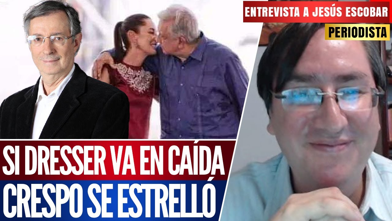 Jesús Escobar EXHIBE la MISOGINIA de José A. Crespo sobre foto de AMLO ...