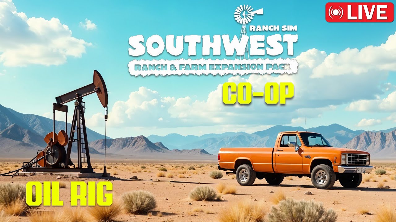 #2 | ANIMAL FARM & OIL RIG IN NEW MAP | RANCH SIMULATOR | FULL GAMEPLAY ...