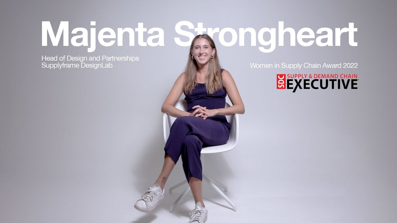 Women in Supplychain Award: Majenta Strongheart - YouTube