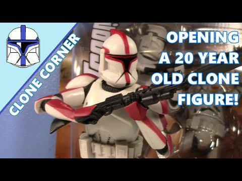 Opening a 20 year old Unleashed Clone Trooper Captain statue! | Clone ...