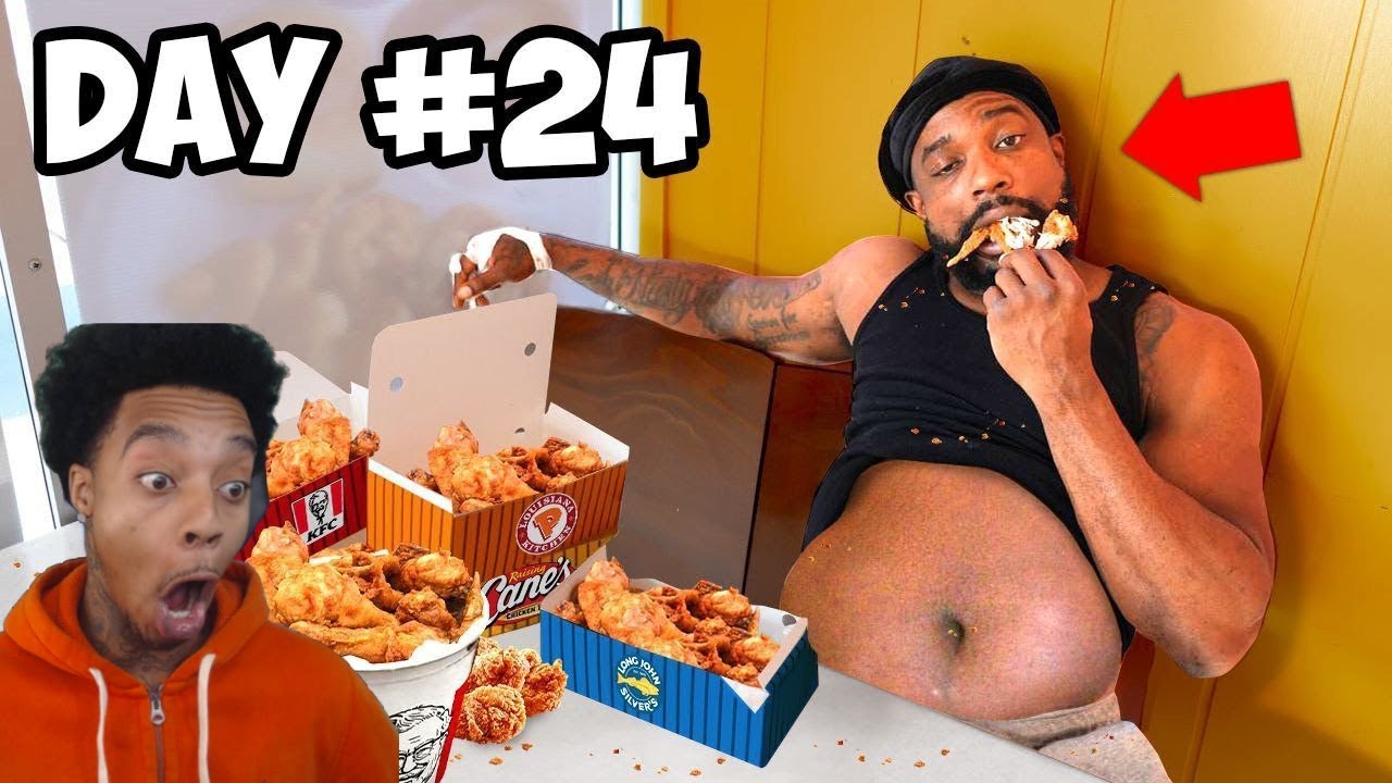 FlightReacts To I Ate Fried Chicken For 30 Days And Gained This Much ...