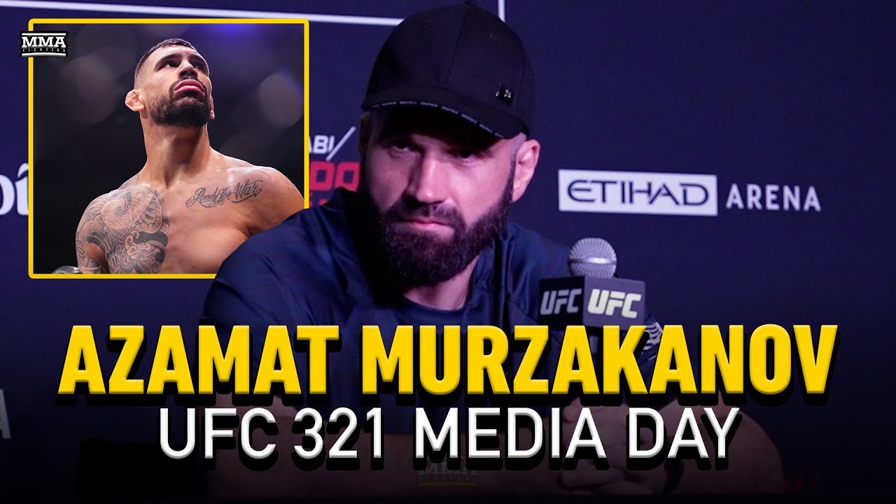 Azamat Murzakanov Previews Aleksandar Rakic Fight At UFC 321 | MMA ...
